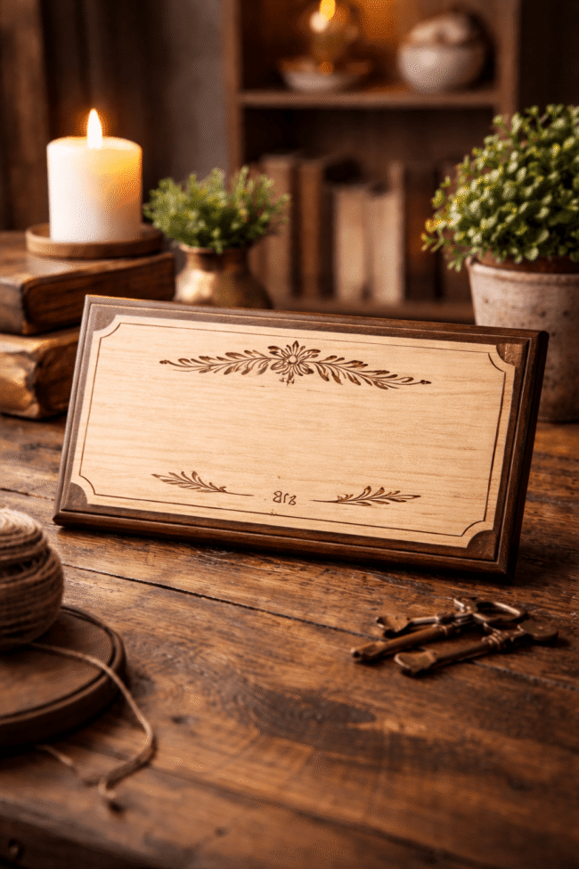 Custom Wooden Plaques in Dubai