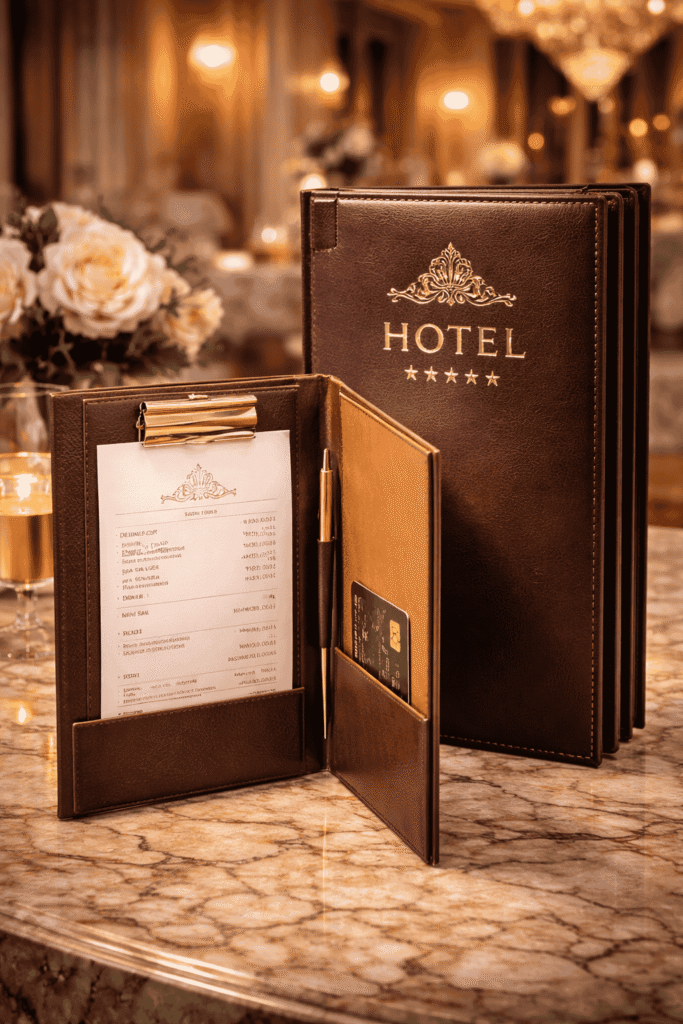 Hotel Bill Folder in Dubai