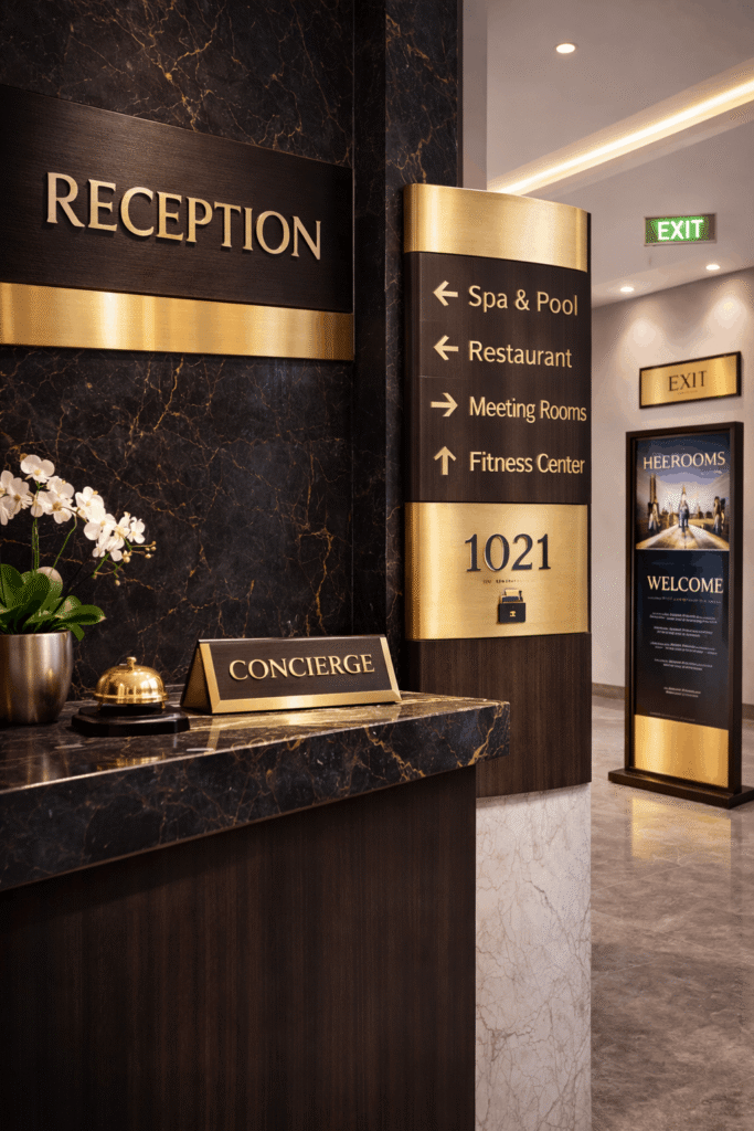 Hotel Signages in Sharjah
